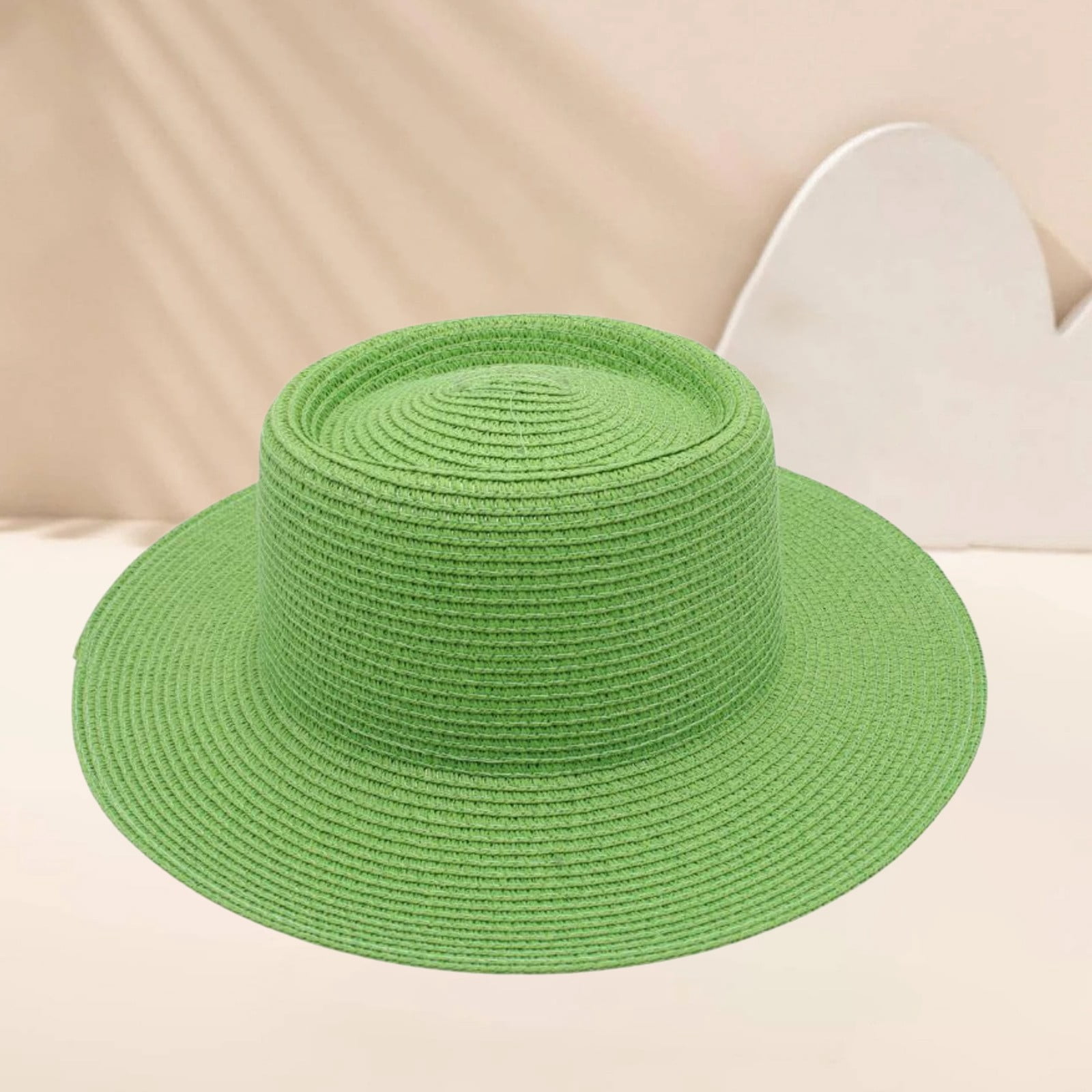 Dome French Top Hat, Classic Straw Boater Hat for Women, Elegant ...