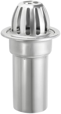 Dome Gutter Guard, Stainless Steel Downspout Strainer, Anti-Blocking ...