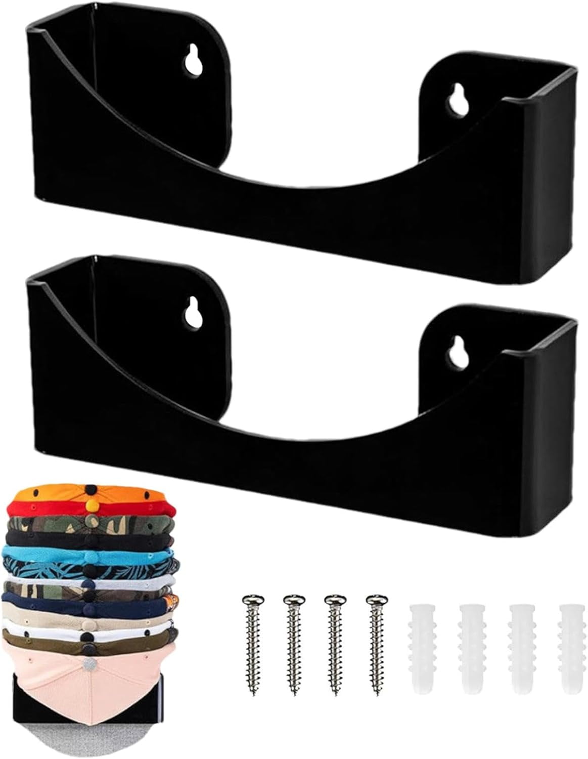 Dome Hat Rack, Hat Dock, 2025 New Wall Vertical Dome Hat Rack, Vertical ...