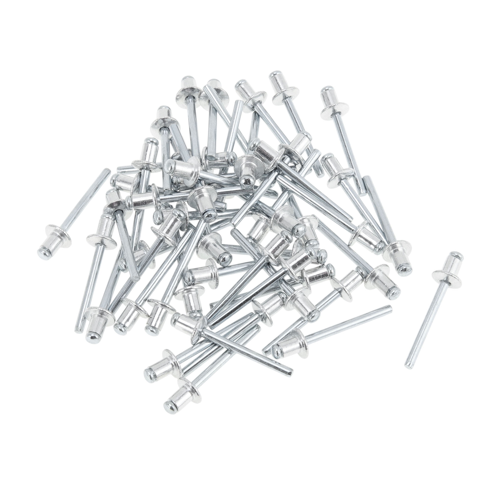 Dome Head Large Flange Blind Rivets 4.8mm Grip Diameter 6mm Grip Length ...