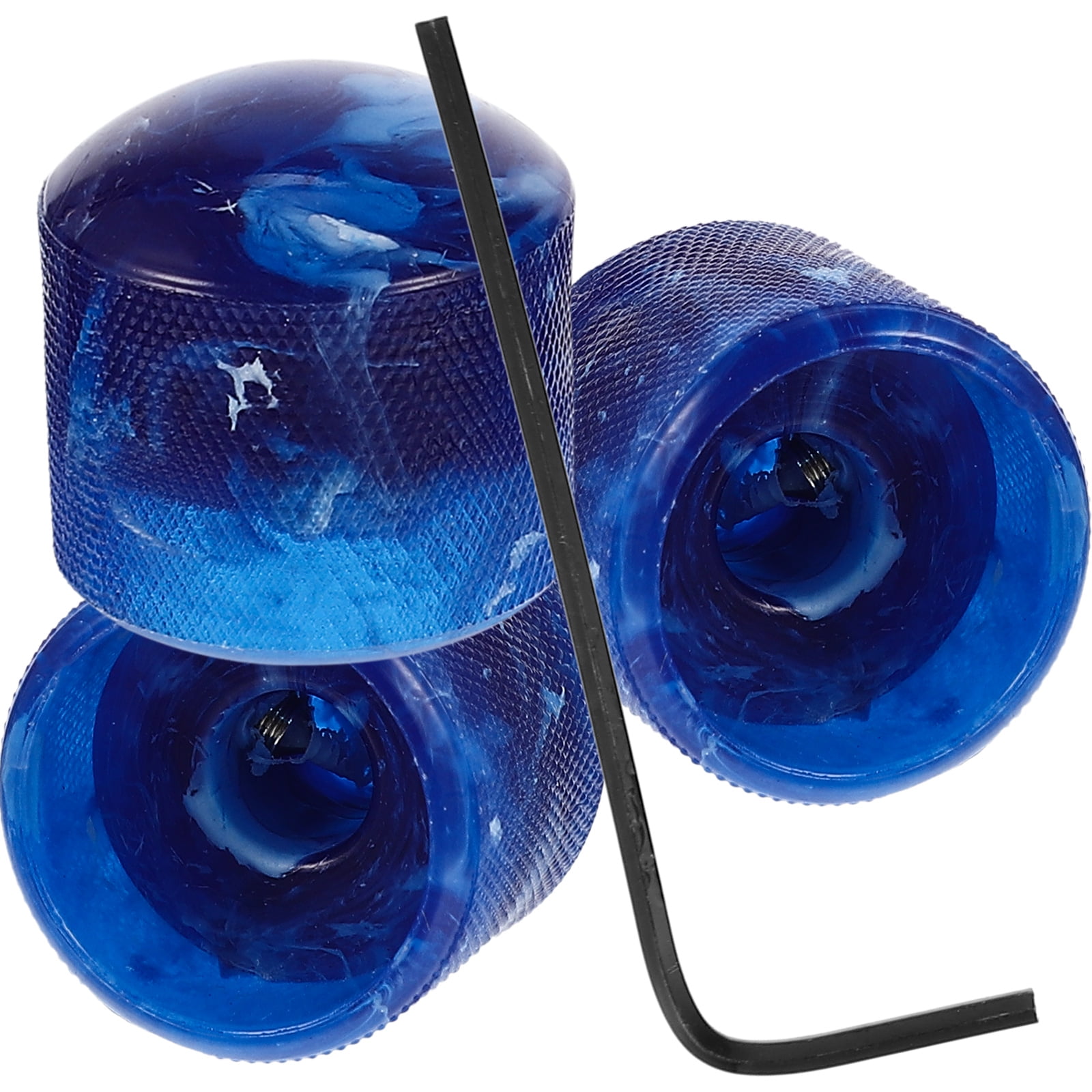 WORGEOUS sound knob Electric Guitar Potentiometer Control Knobs Blue ...