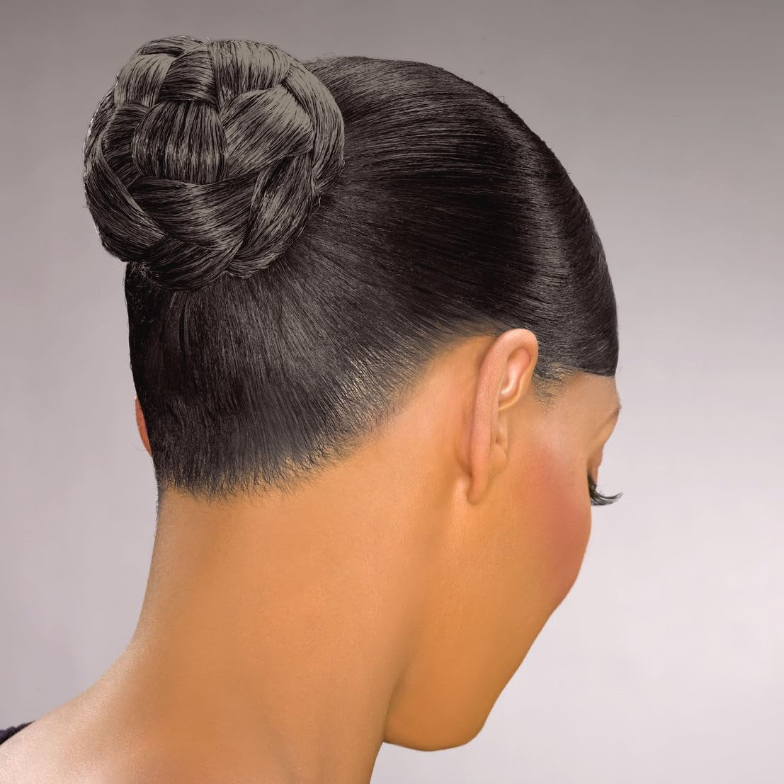 Dome S Formal Bun Color 4 Med Dark Brown - Foxy Silver Wigs Thick ...