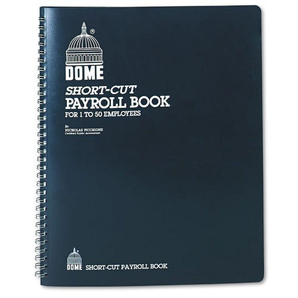 Dome Single Entry Monthly Payroll (50 Employee) Record, Double-Page 7 ...