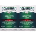 Domeboro Medicated Soak Powder, Rash Relief, 12 ct, 2-Pack, Astringent ...
