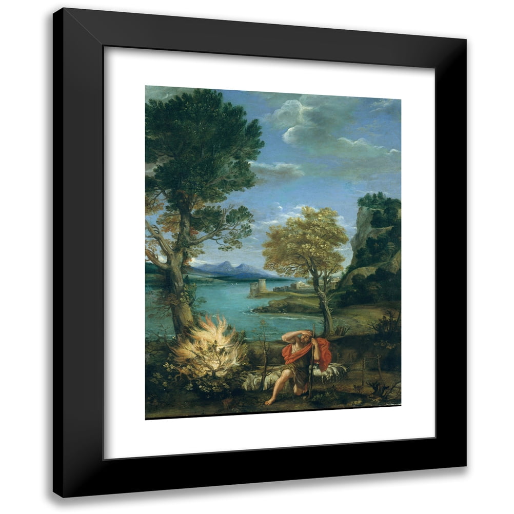 Domenichino 12x14 Black Modern Framed Museum Art Print Titled ...
