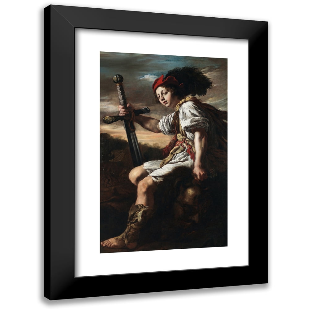 Domenico Fetti 13x18 Black Modern Framed Museum Art Print Titled ...
