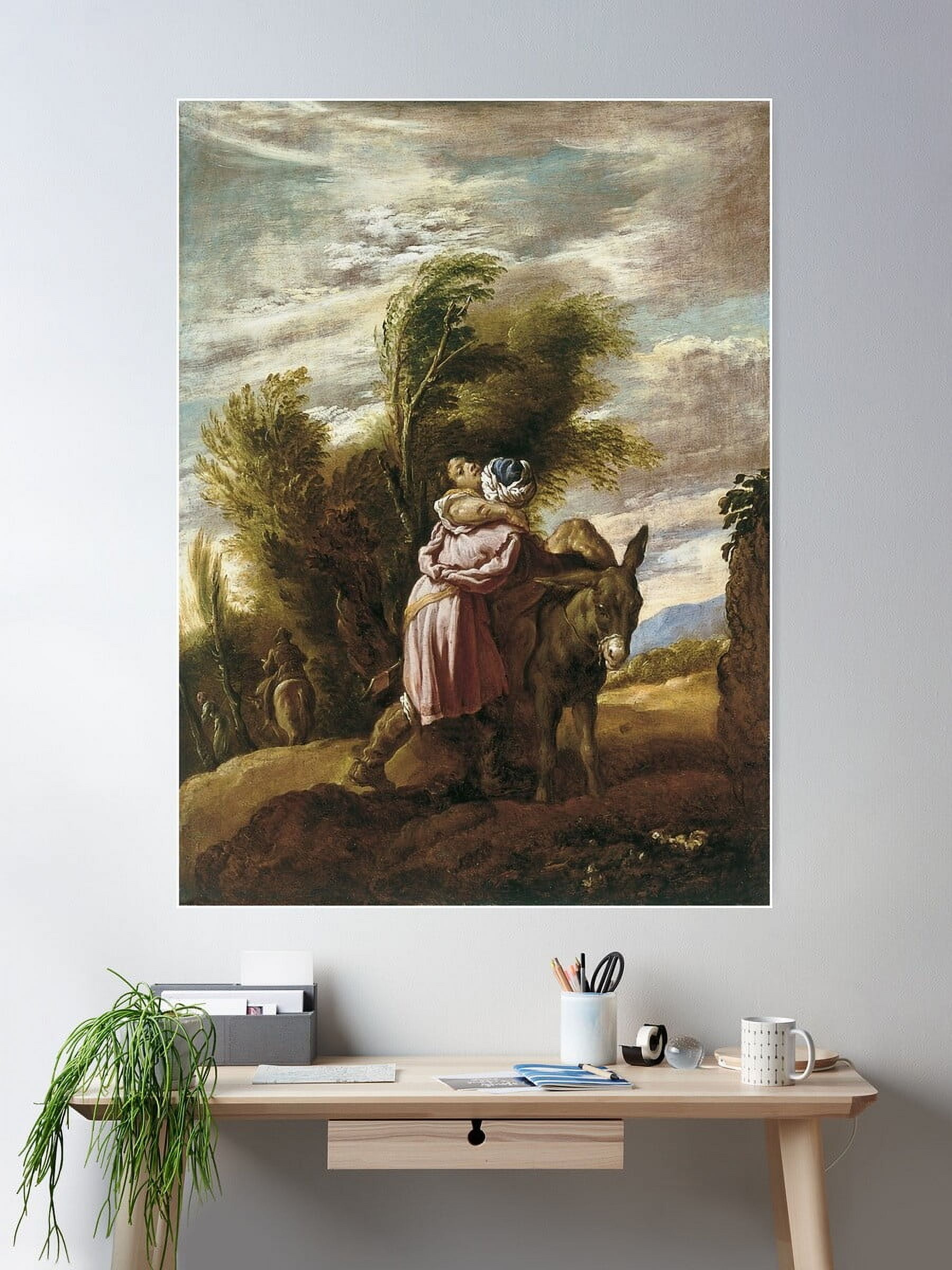 Domenico Fetti - The Good Samaritan Poster Wall Art, Modern Wall Decor ...
