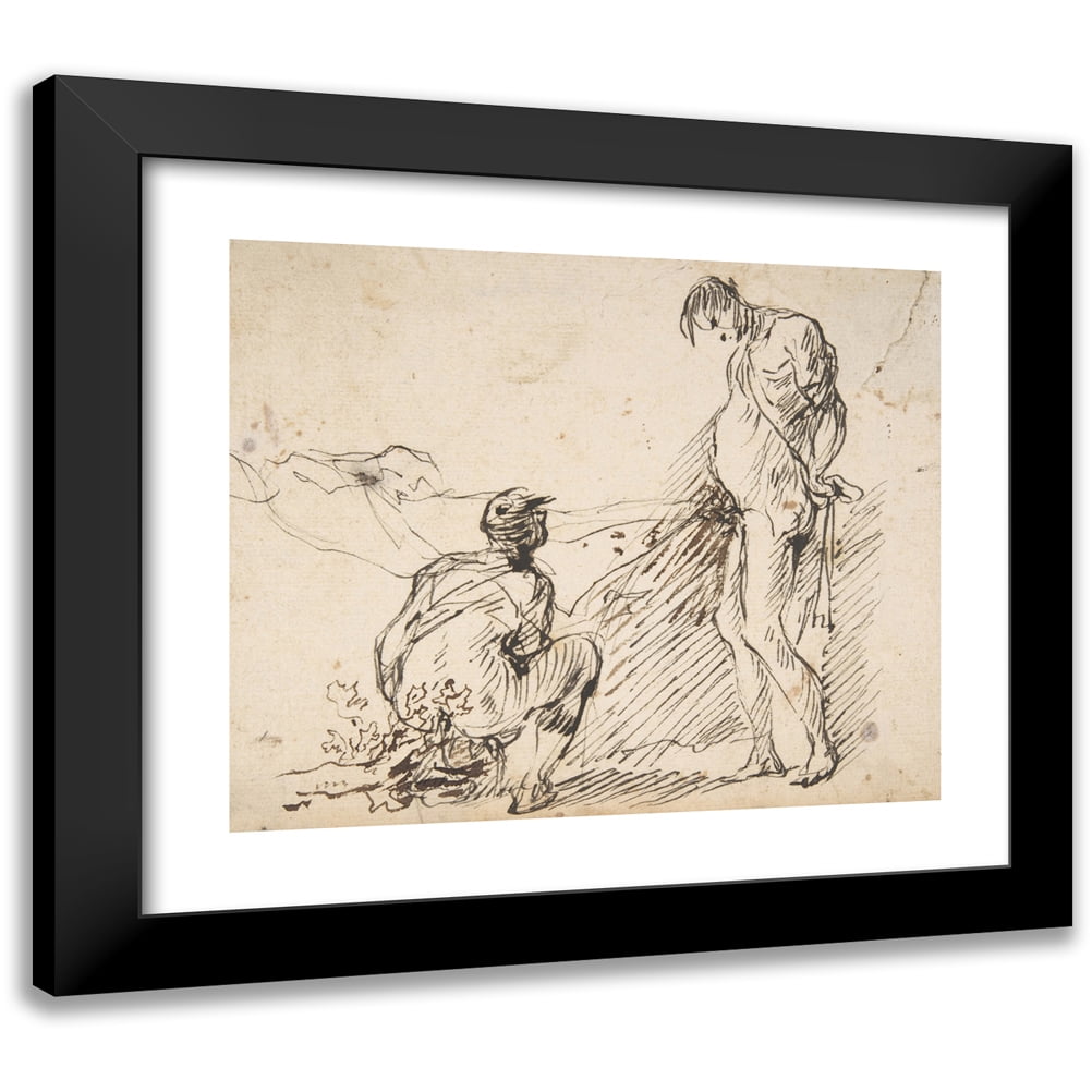 Domenico Gargiulo 17x15 Black Modern Framed Museum Art Print Titled - A ...