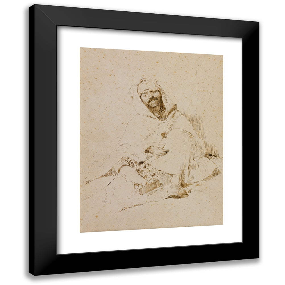 Domenico Morelli 19x24 Black Modern Framed Museum Art Print Titled ...