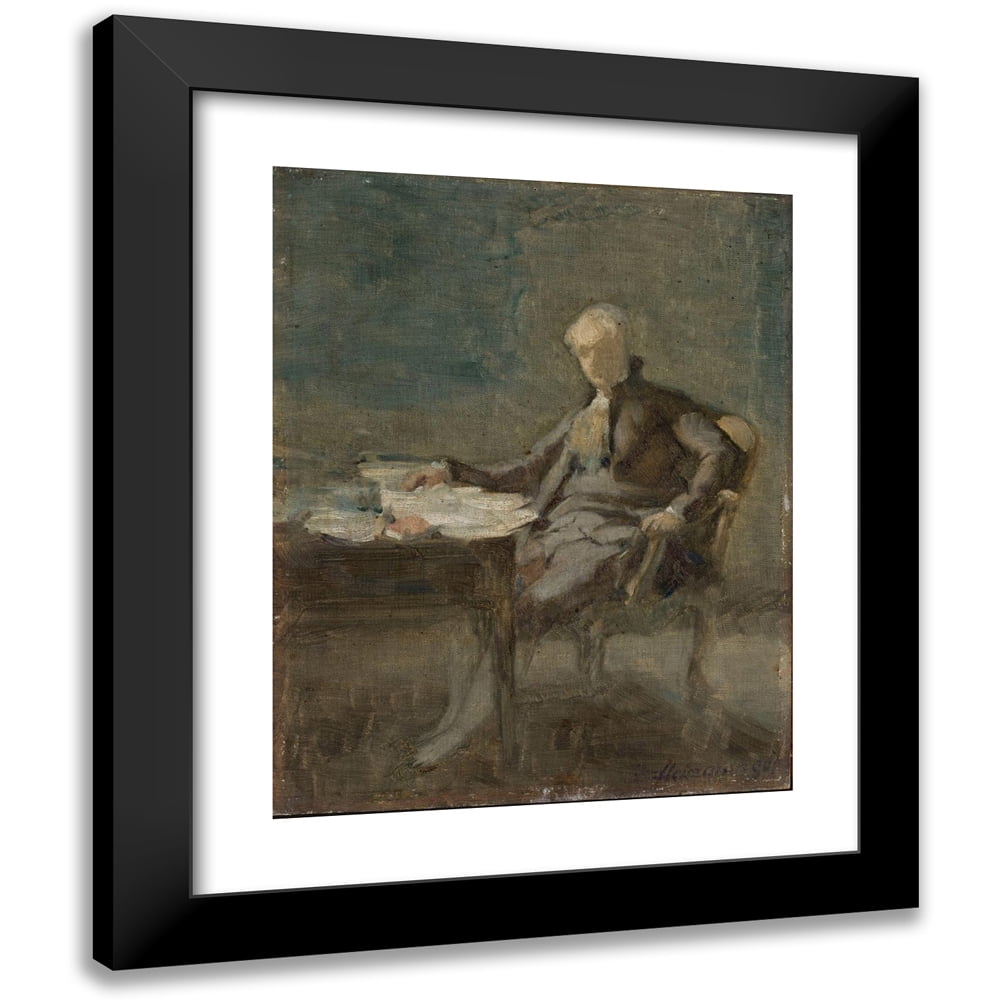 Domenico Morelli 20x24 Black Modern Framed Museum Art Print Titled ...