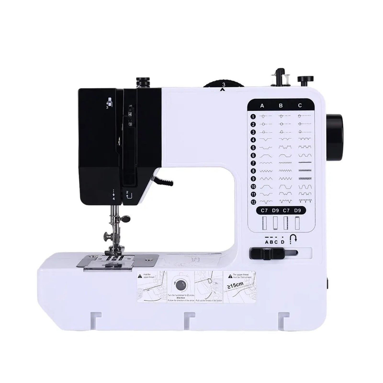Domestic Sewing Machine Portable Handy Mini Overlock Knitting Start ...