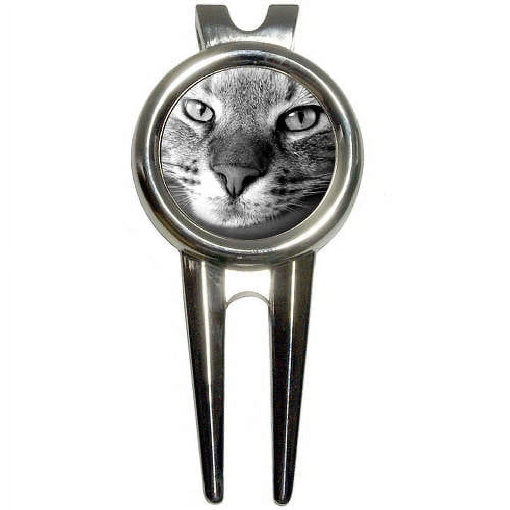 Domestic Shorthair Tabby Cat Golf Divot - Walmart.com