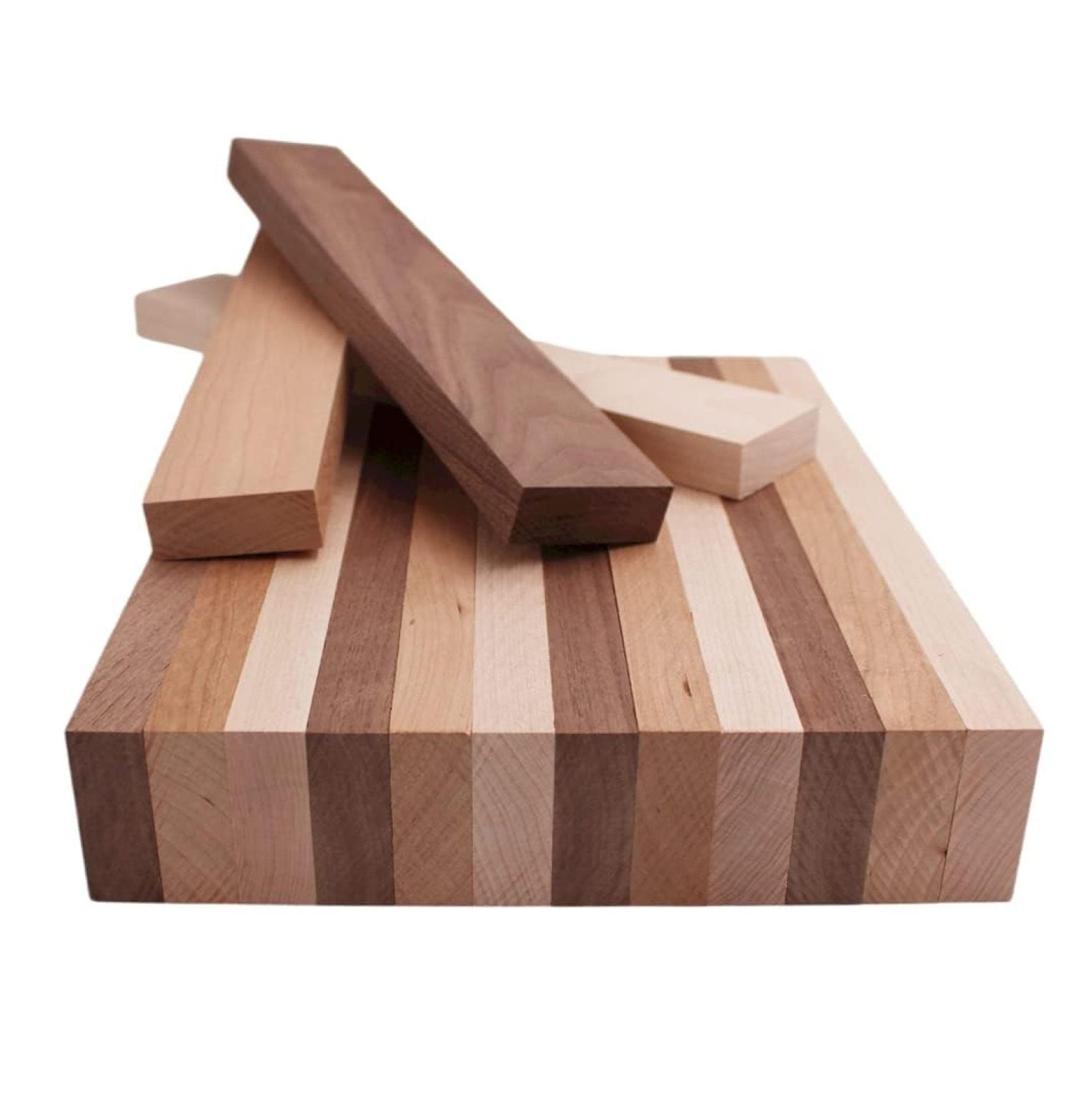 Domestic Variety Pack 5 Walnut, 5 Maple and 5 Cherry Boards - 3/4" x 2 ...