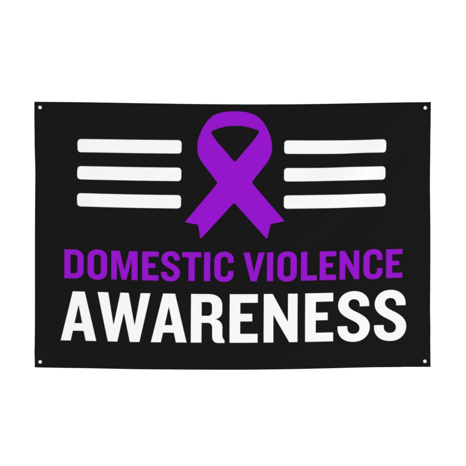 Domestic Violence Awareness Month Banner Backdrop Large Banner ...