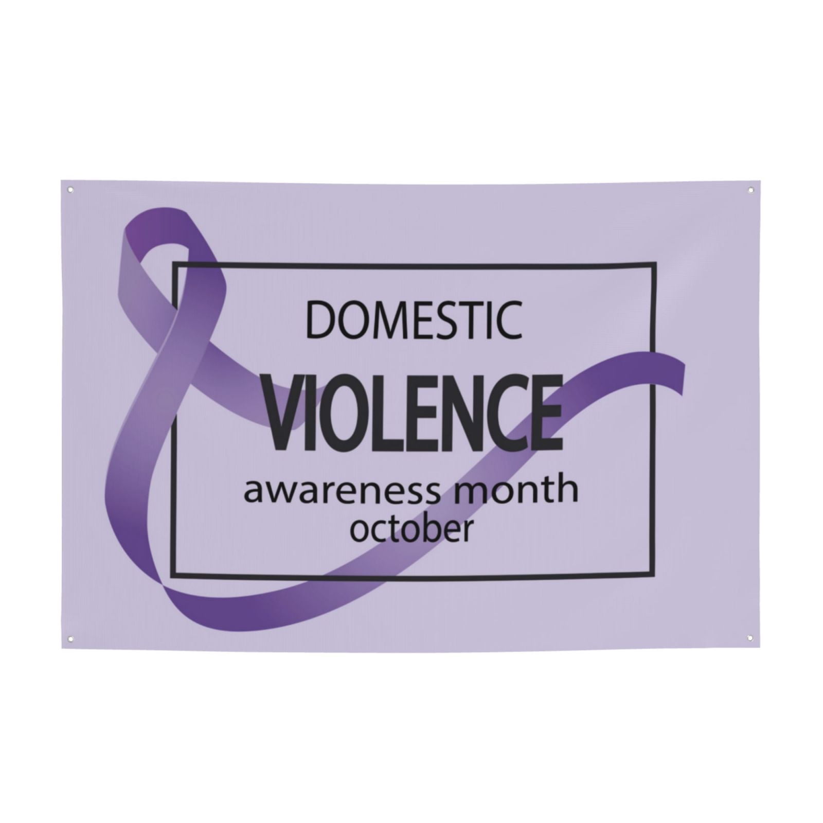Domestic Violence Awareness Month Banner Backdrop Large Banner ...