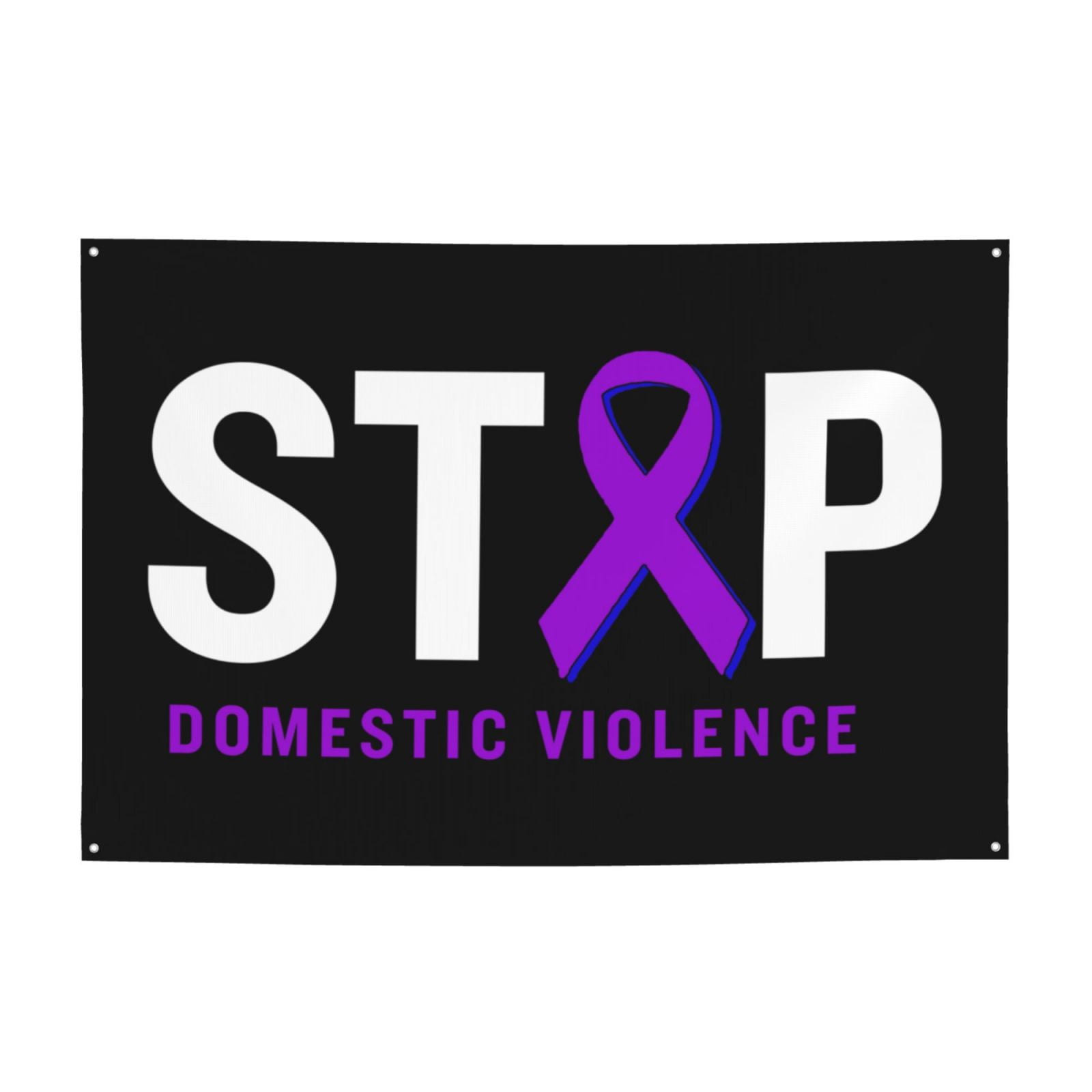 Domestic Violence Awareness Month Banner Backdrop Porch Sign 47 x 71 ...