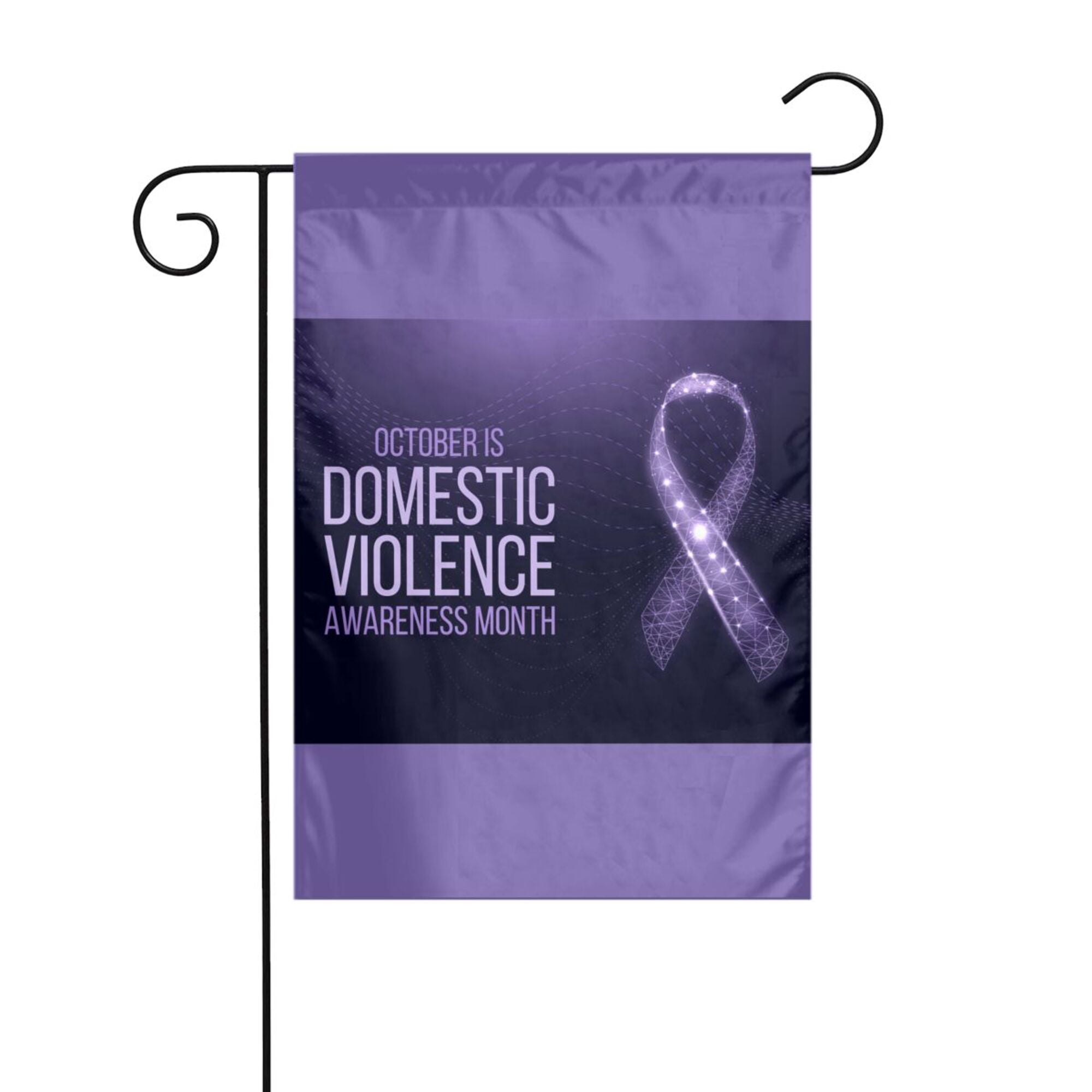 Domestic Violence Awareness Month Garden Flag Decoration Yard Farmhouse ...