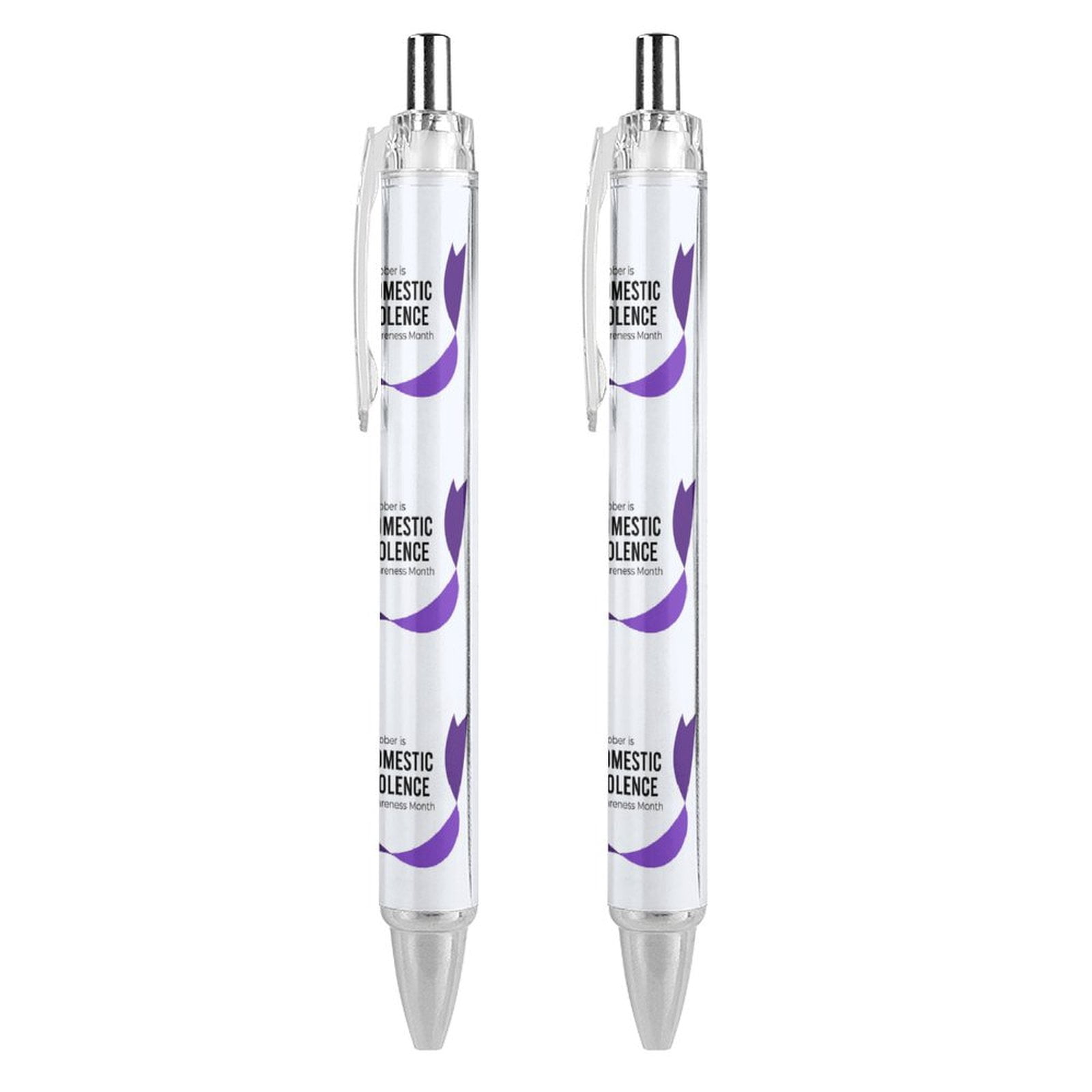 Domestic Violence Awareness Month Purple Ribbon Ballpoint Pen ...