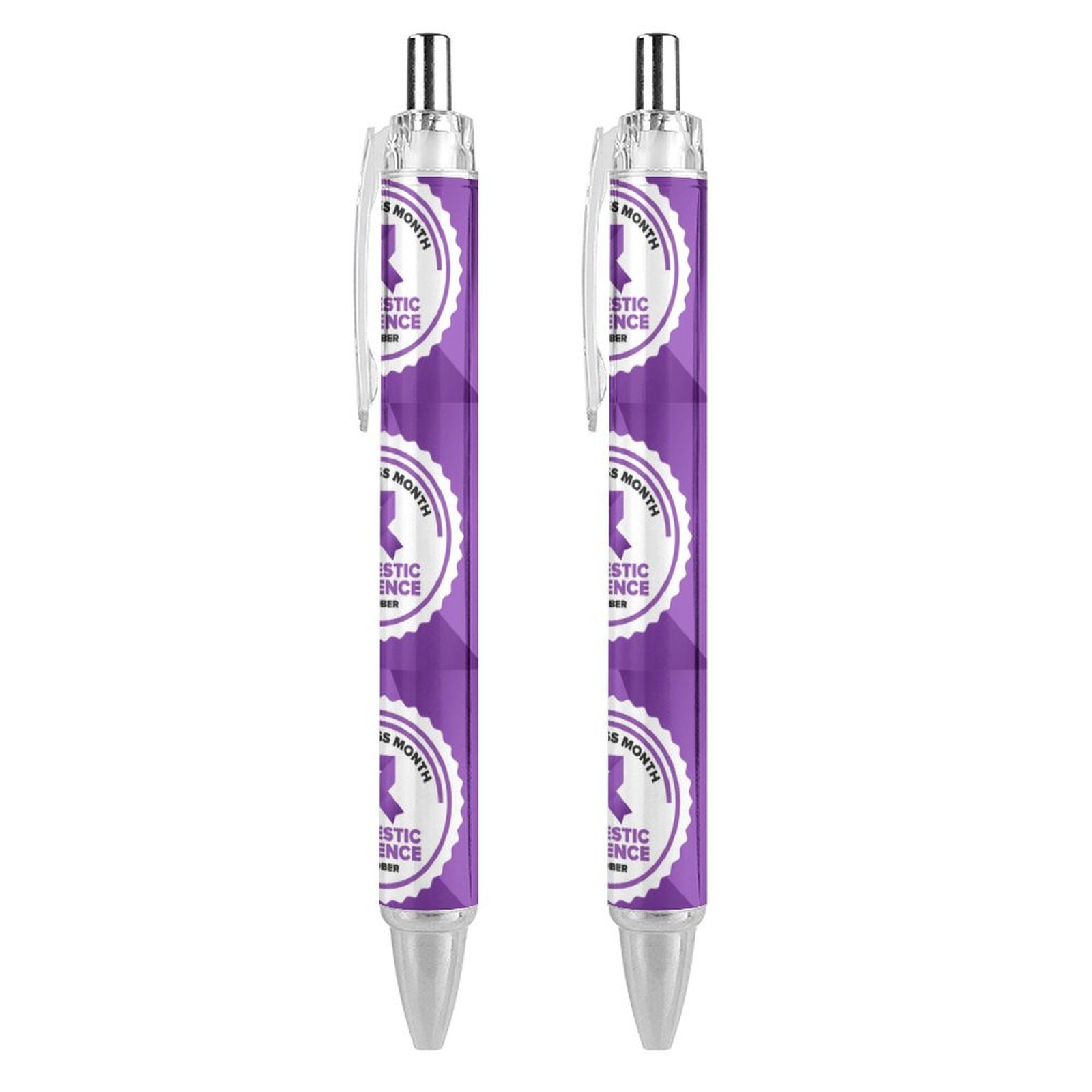 Domestic Violence Awareness Month Purple Ribbon Ballpoint Pen ...