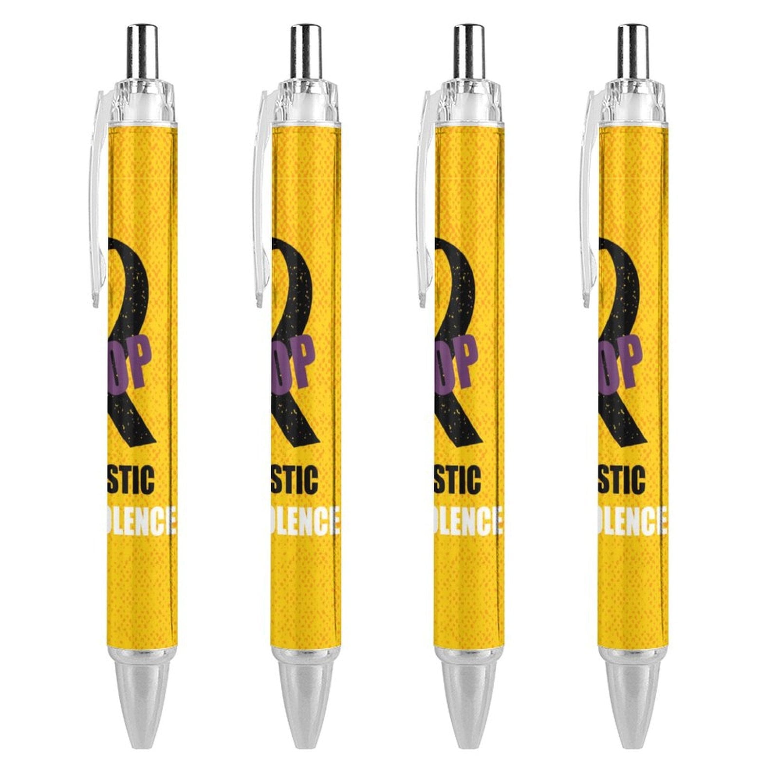 Domestic Violence Awareness Month Purple Ribbon Ballpoint Pen ...