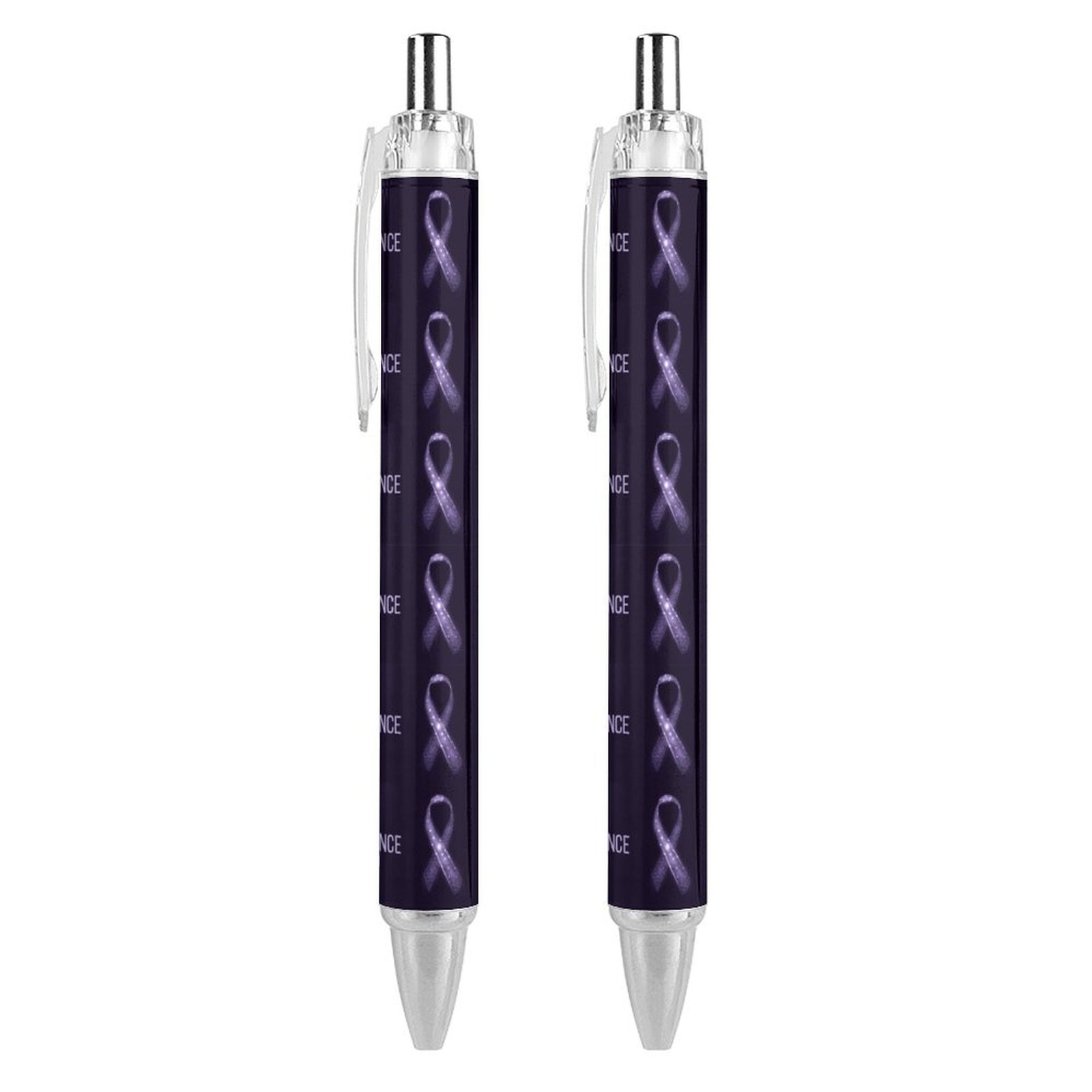 Domestic Violence Awareness Month Purple Ribbon Ballpoint Pen ...
