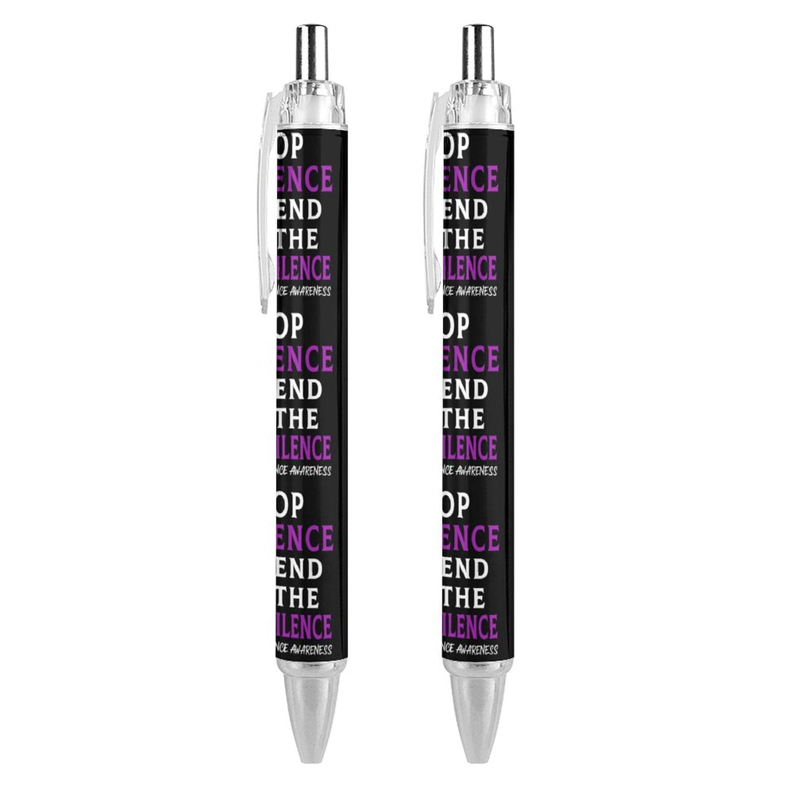 Domestic Violence Awareness Month Purple Ribbon Ballpoint Pen ...