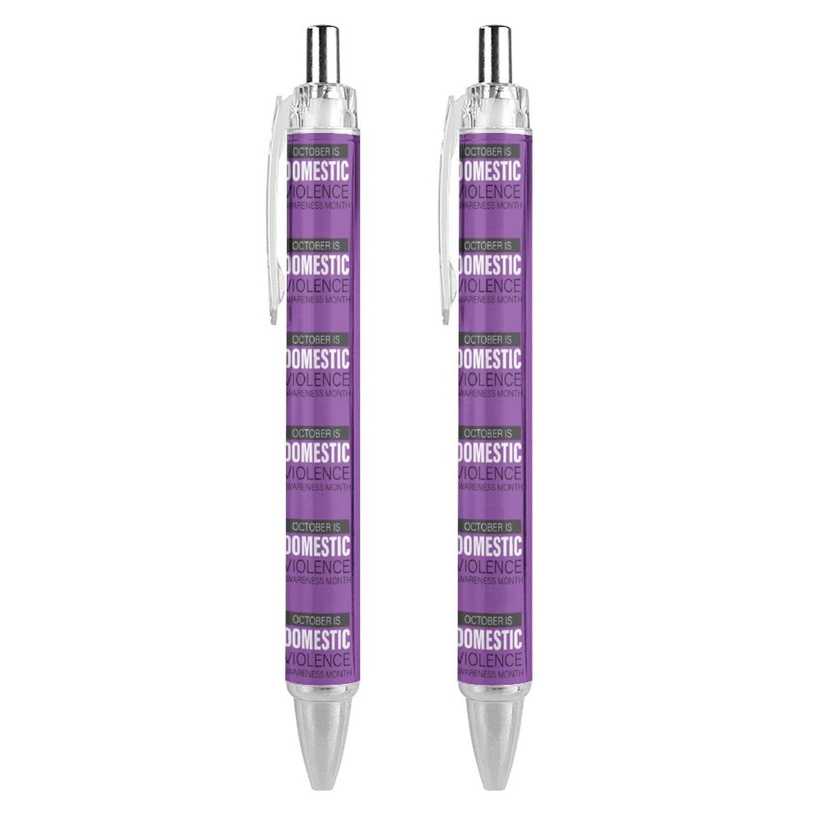 Domestic Violence Awareness Month Purple Ribbon Ballpoint Pen ...