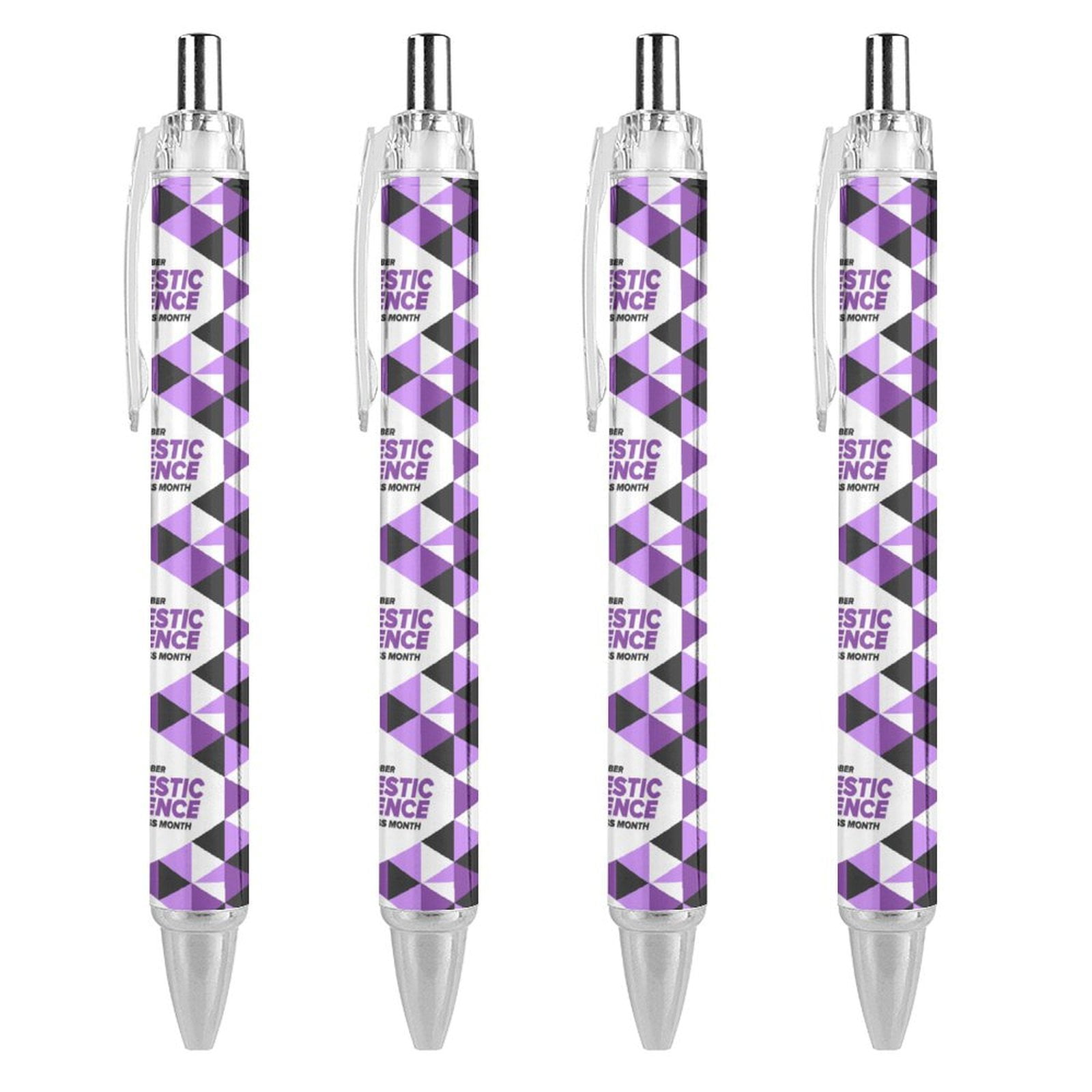 Domestic Violence Awareness Month Purple Ribbon Ballpoint Pen ...