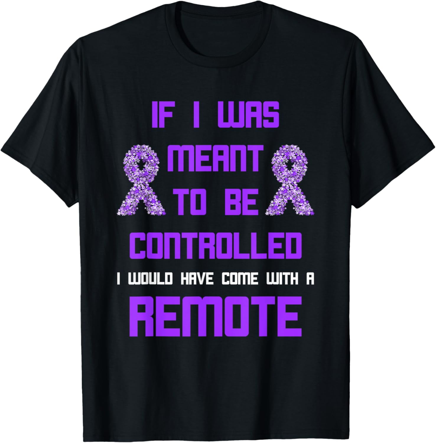 Domestic Violence Awareness Remote World Narcissistic Abuse T-Shirt ...