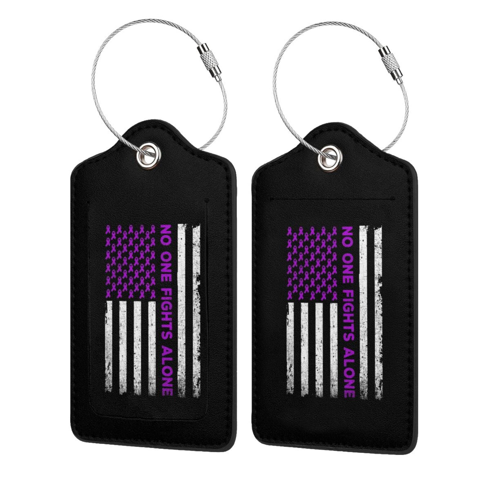 Domestic Violence Prevention Awareness Luggage Tags for Suitcase Tags ...