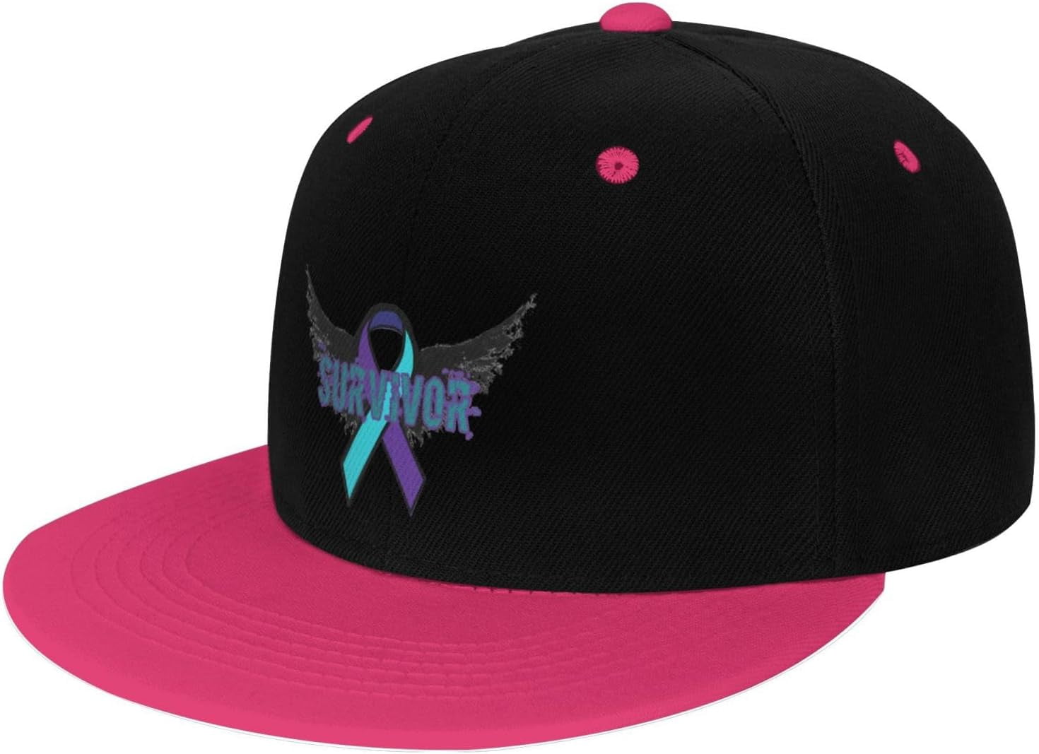 Domestic Violence Survivor Flat Brim Baseball Cap,Classic Snapback Hats ...