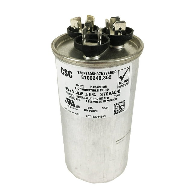Dometic 3100248.362 A/C Capacitor 35/5 MFD - Walmart.com