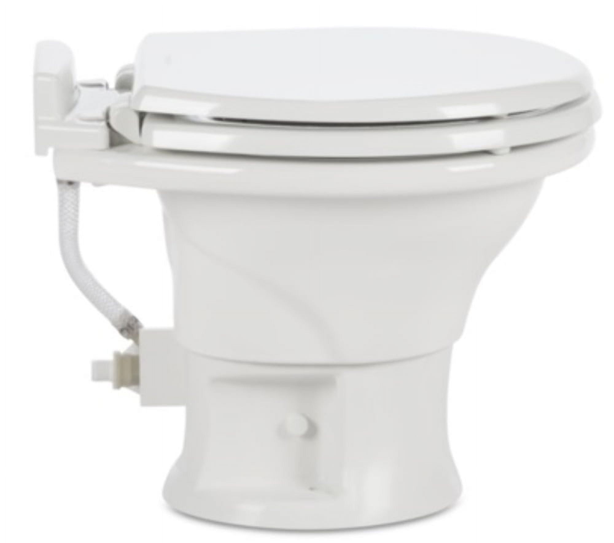 Dometic 311 Series RV Low Profile Camping Toilet with Powerful Swirl ...