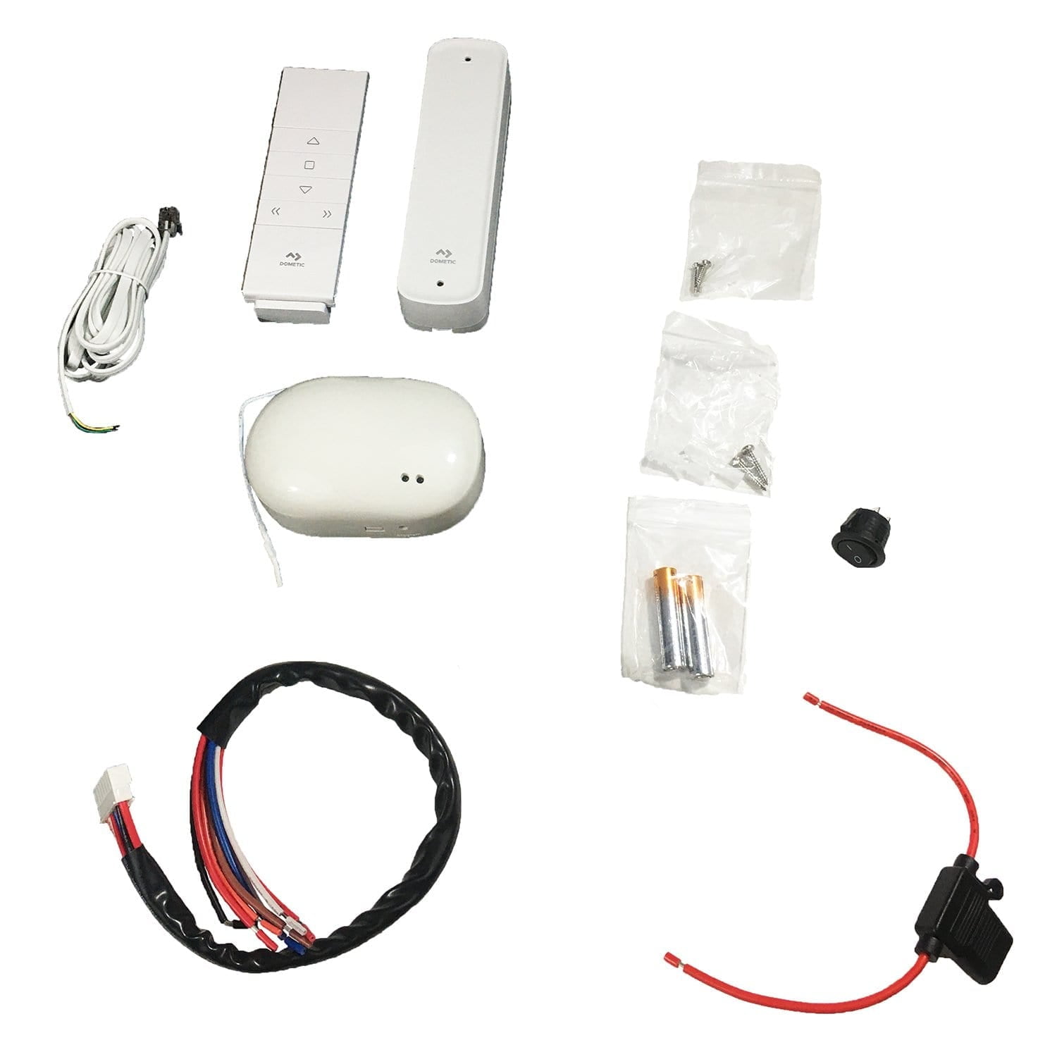 Dometic 3317115.002 Remote, Receiver/Wind Sensor Kit, White - Walmart.com