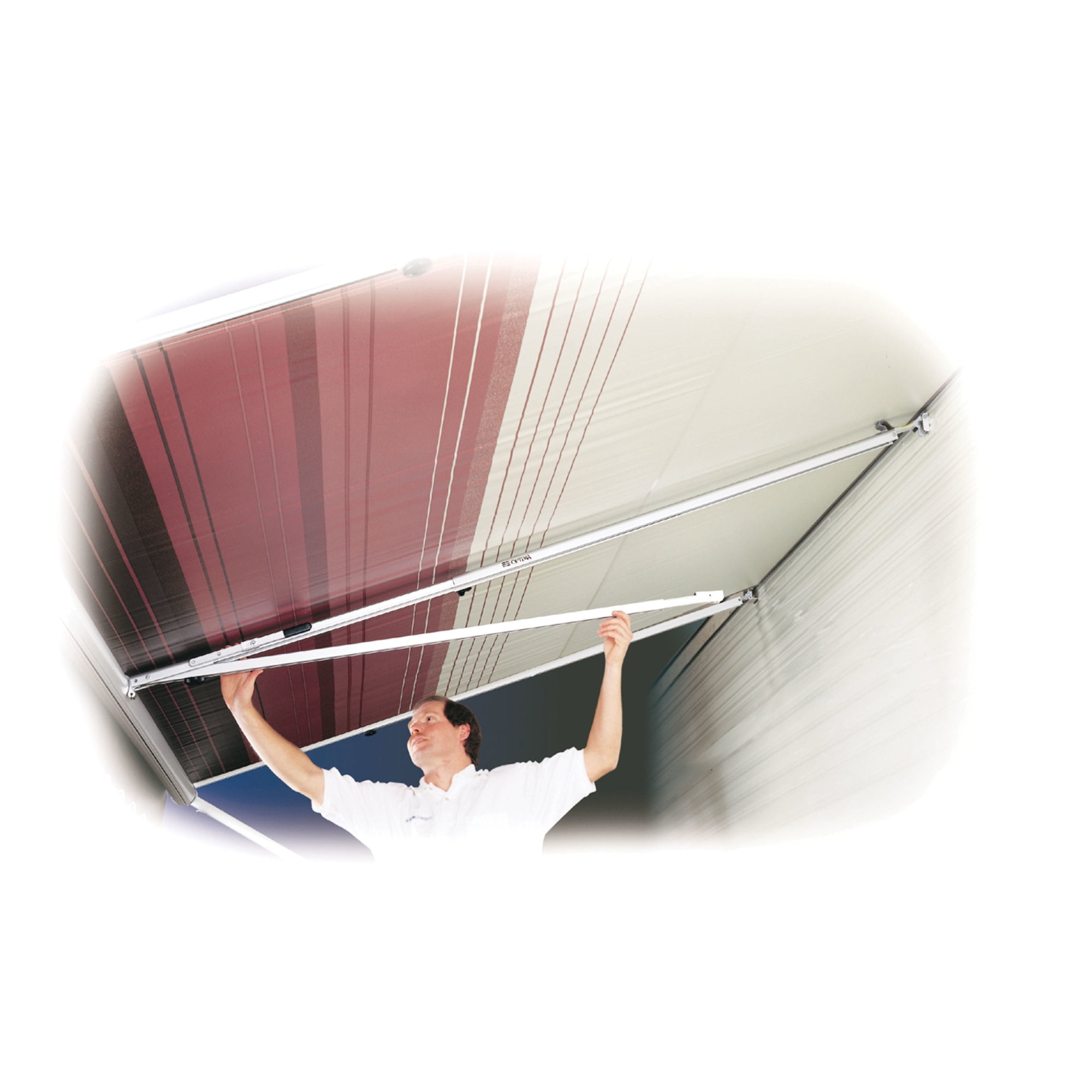 Dometic 930039.500B Optima Tension Rafter System - Polar White ...