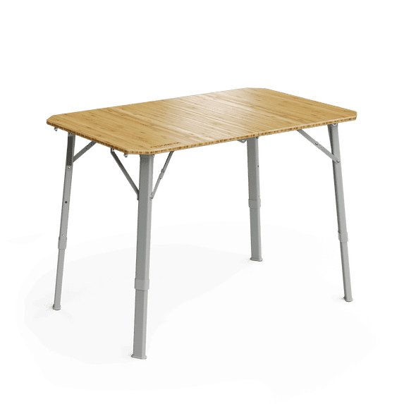 Dometic Compact Foldable Camp Table, Solid Bamboo, Portable and Durable ...