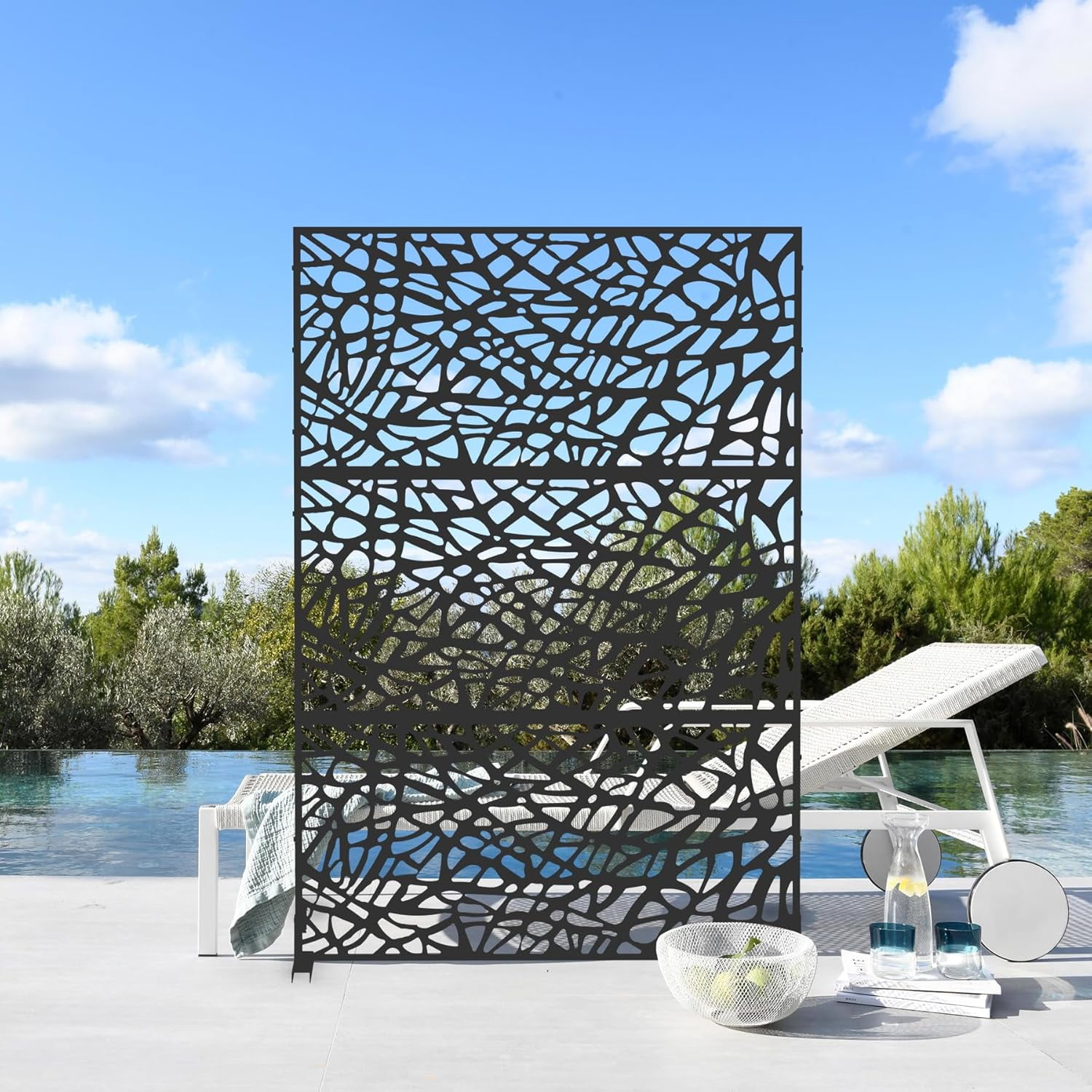 Domi Metal Privacy Screens and Panels with Free Standing, Freestanding ...