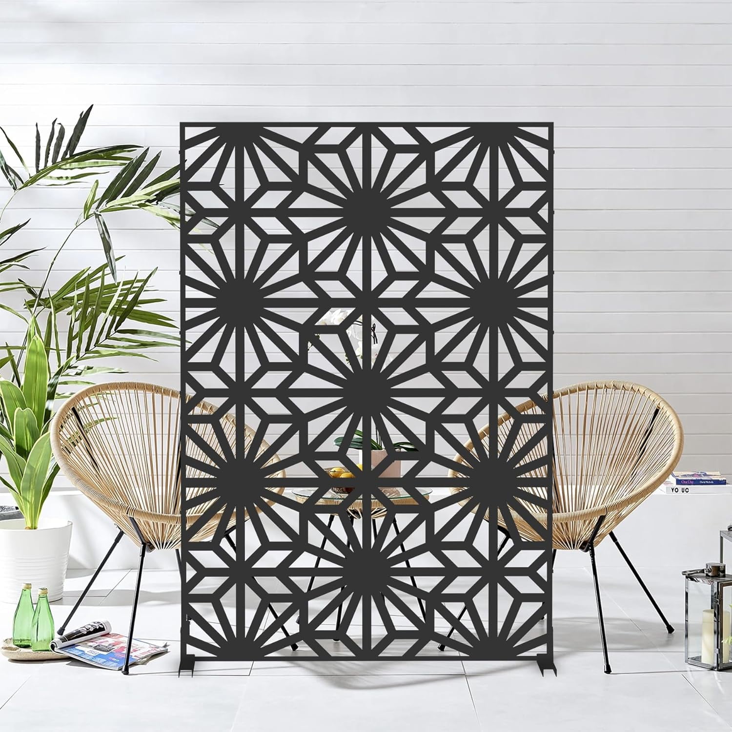Domi Metal Privacy Screens and Panels with Free Standing, Freestanding ...
