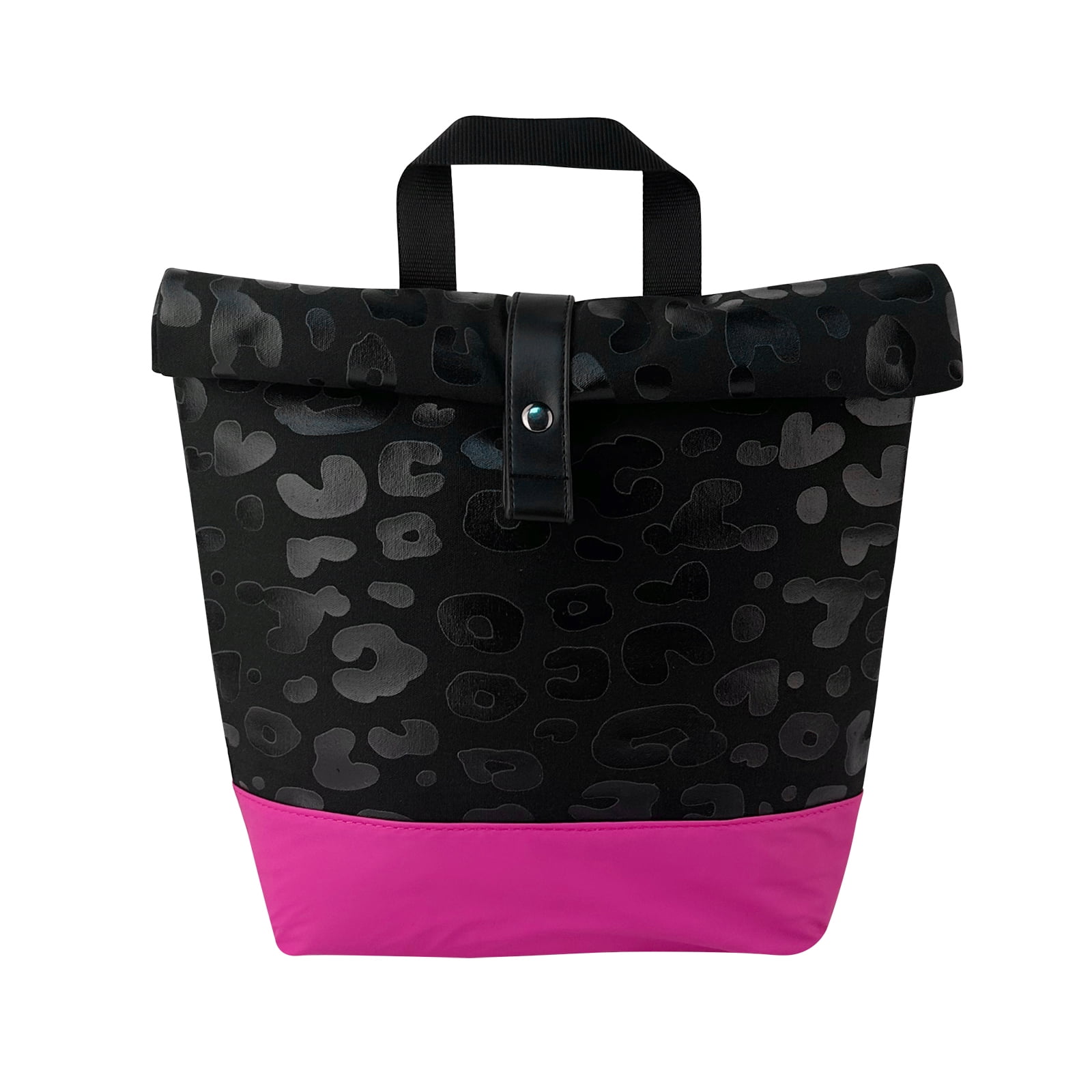 Domil Leakproof Insulated Waterproof Leopard Print Cooler Tote Bag ...
