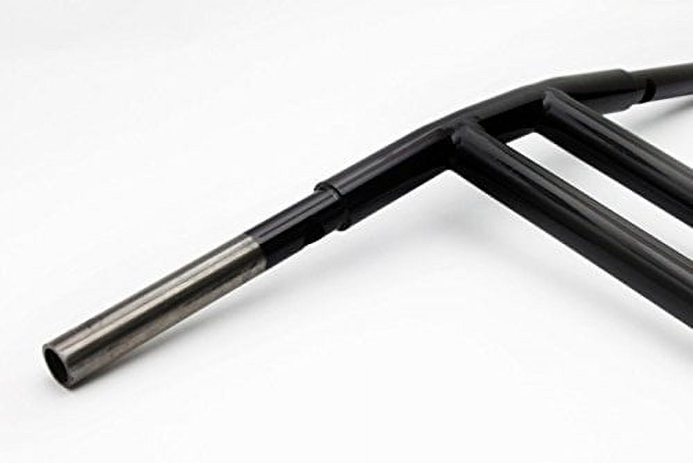 Dominator Industries 1 1/4 inch Club Style T-Bar, 12 inch Rise, Gloss ...