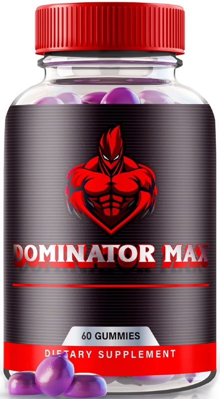 Dominator Max Gummies, Official Formula for Muscle Support & Overall ...