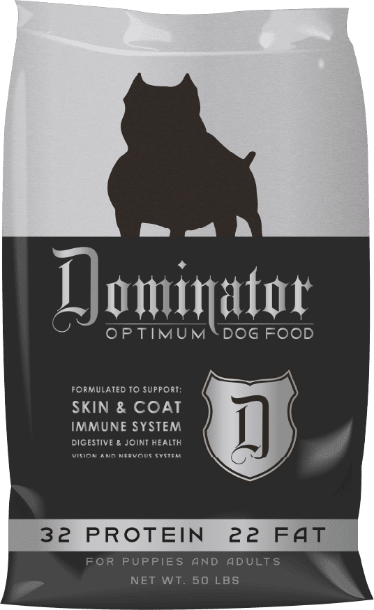 Dominator Optimum Dog Food, 32-22 for Puppies & Adults, Salmon Oil (50 ...