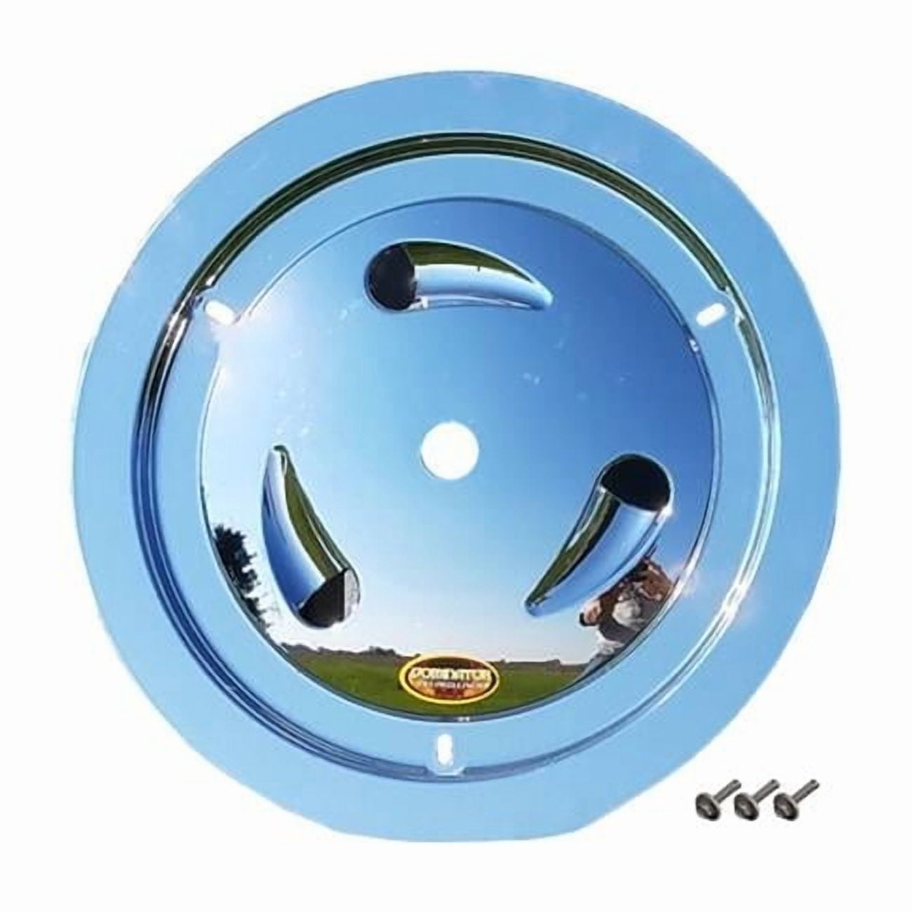 Dominator Race DOM1007-B-CHROME Bolt-On Wheel Cover, Chrome - Walmart.com