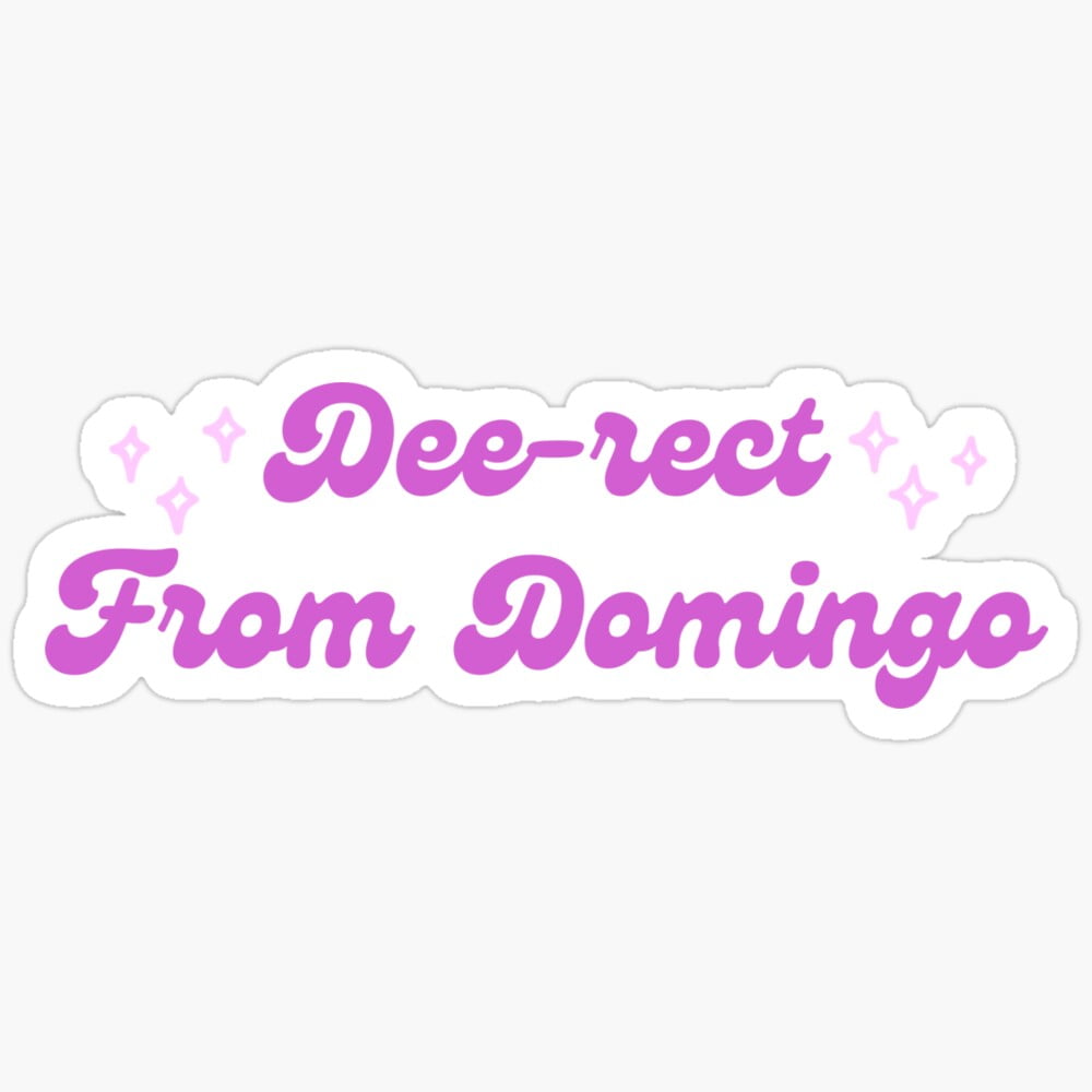 Domingo Snl Sticker Phone Decal Water Bottle Stickers Car Decals ...