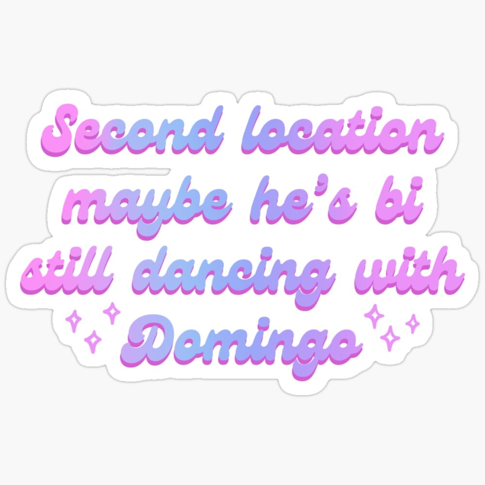 Domingo Snl Sticker Phone Decal Water Bottle Stickers Car Decals ...