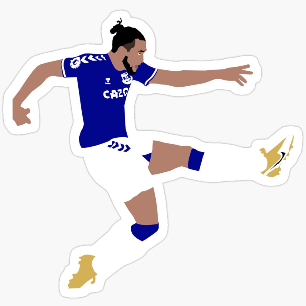 Dominic Calvert-Lewin Sticker Phone Decal Water Bottle Stickers Car ...