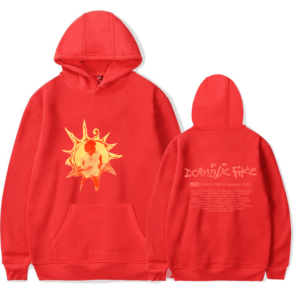 Dominic Fike Merch Hoodie Solo Tour 2023 Man Streetwear Women Men ...