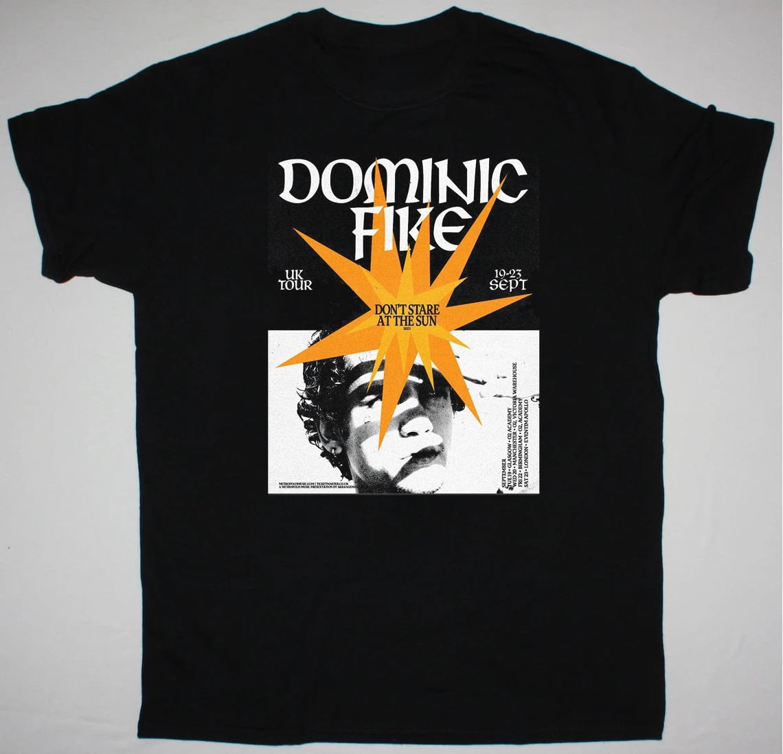 Dominic Fike Music Concert Black T-Shirt Cotton Unisex S-234XL ...
