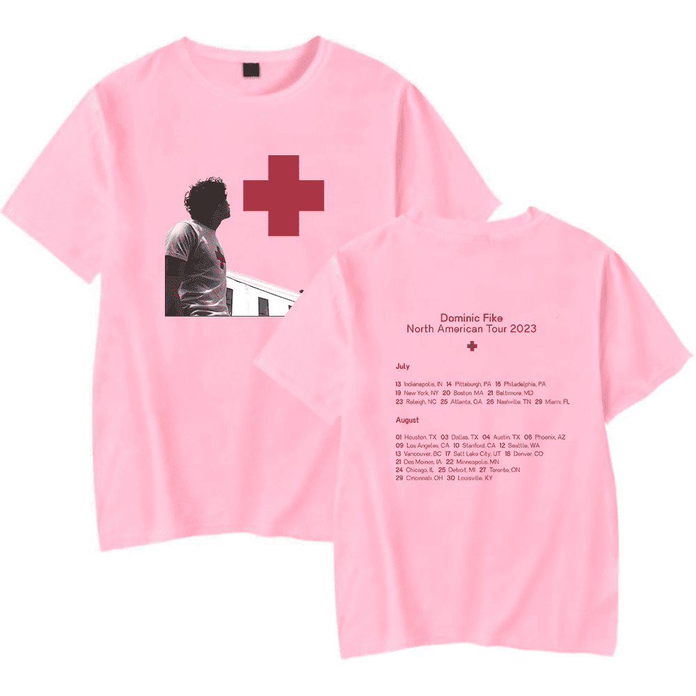Dominic Fike North American Tour 2025 Merch T-shirt unisex fan T-shirt ...
