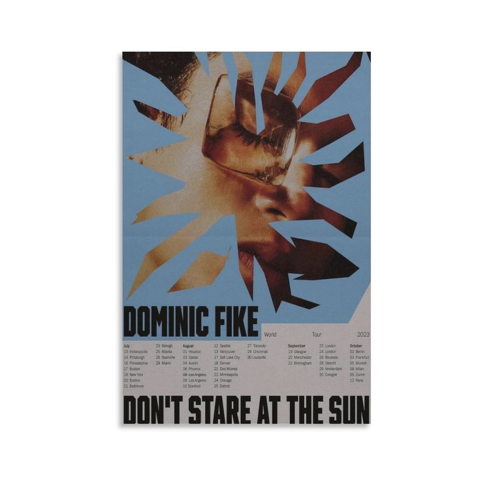Dominic Poster Fike Album Canvas Poster Posters Art Print Wall Photo ...